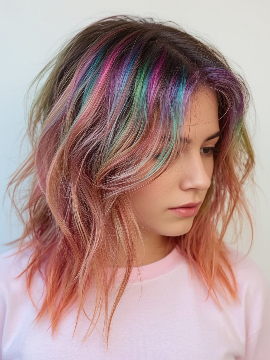 Undercolor Hair: The Ultimate Guide to Peekaboo Colors & Hidden Style ...