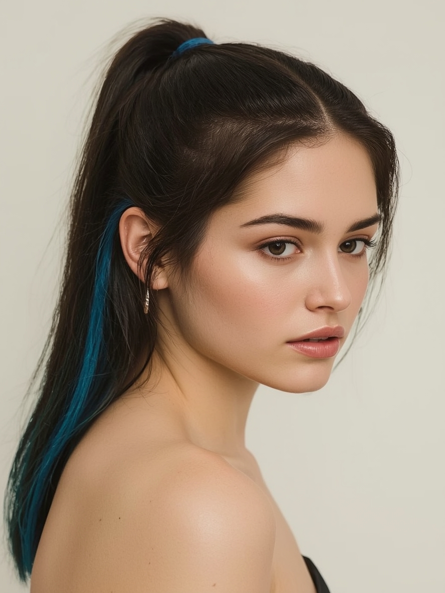 Undercolor Hair: The Ultimate Guide to Peekaboo Colors & Hidden Style ...